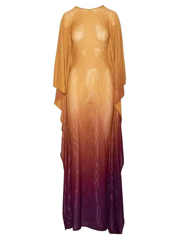 OFUURE Neutrals Sol Kaftan Dress - Yellow
