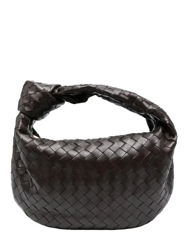 Bottega Veneta Jodie Small Leather Handbag - Brown
