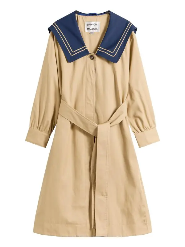 DAMSON MADDER Ella Trench Coat - Tan