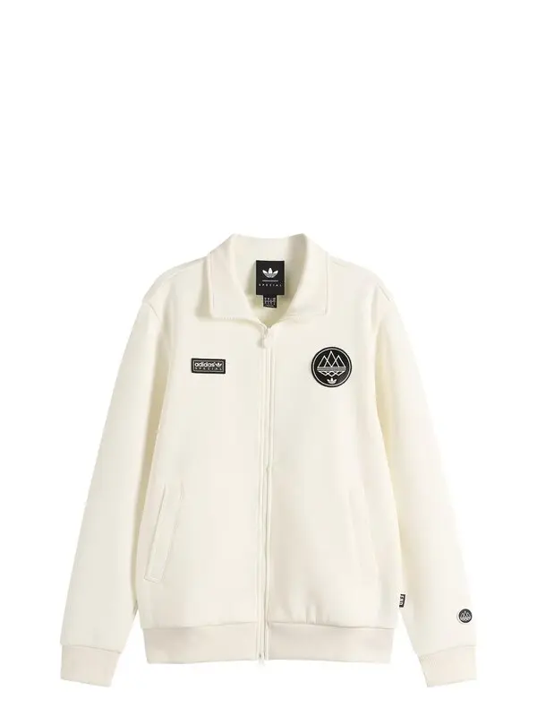 Adidas End. X Angelzarke Spzl Track Top In | Size: | Cotton/polyester/elastane | End Clothing - Neutrals