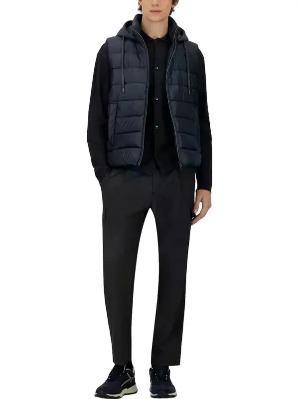Herno Padded Gilet - Blue
