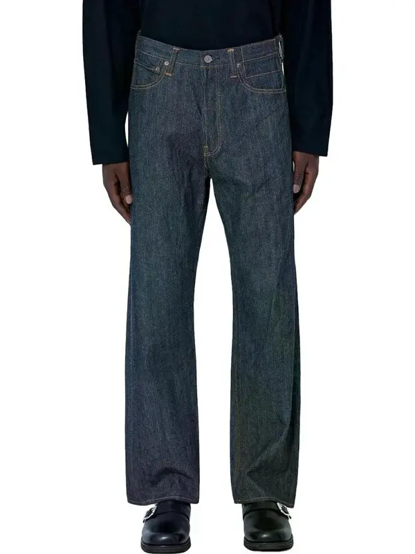 Visvim Social Sculpture Five-pocket Straight-leg Jeans - Blue