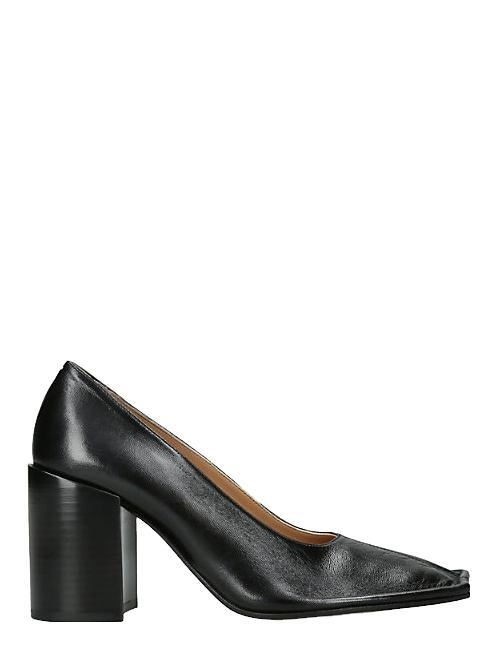 MAISON MARGIELA Piped 85 Leather Courts - Black