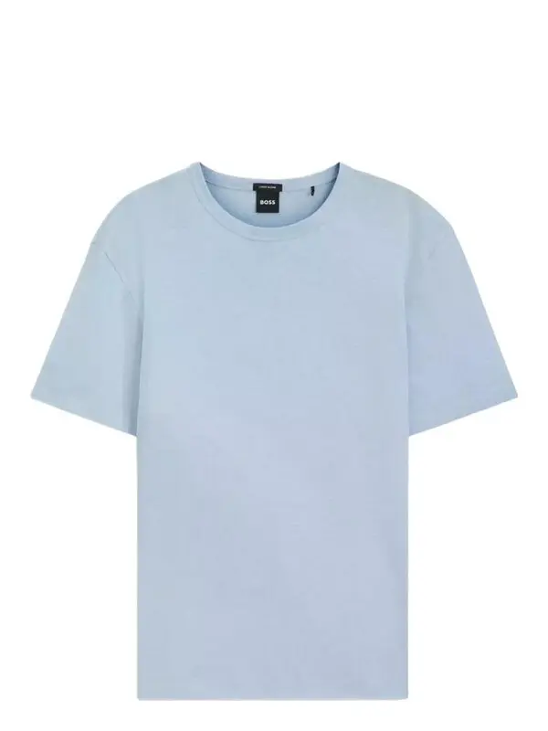 BOSS Crew-neck Short-sleeve T-shirt - Blue