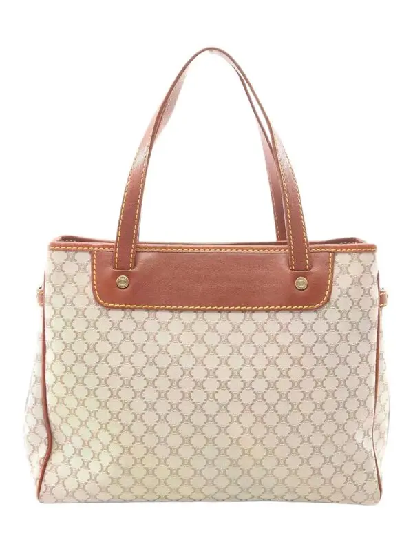 Celine 2000s Macadam Tote Bag - Neutrals