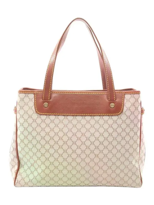 Celine Macadam Canvas Tote Bag - Neutrals
