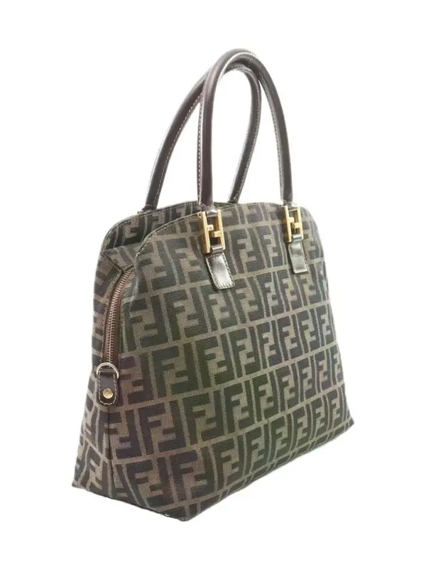 Fendi 2010s Zucca Tote Bag - Brown