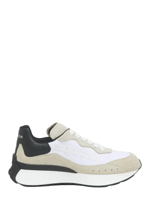 Alexander McQueen Sprint Runner Sneakers - Silver