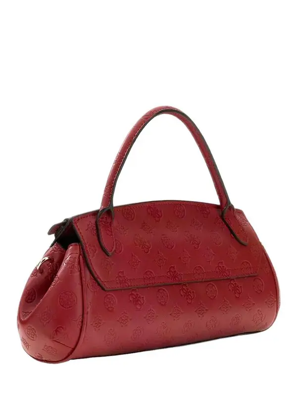 Guess Diana Monogram-debossed Tote Bag - Red