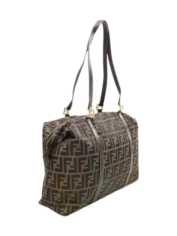 Fendi 2000s Zucca Tote Bag - Brown