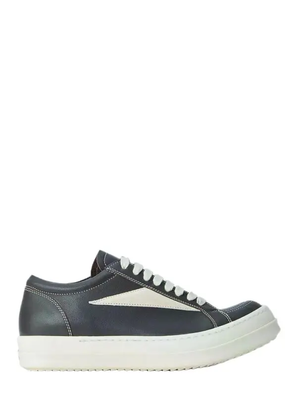 Rick Owens Panelled Low-top Sneakers - Grey