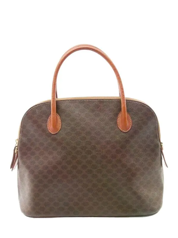 Celine 2000s Macadam Tote Bag - Brown