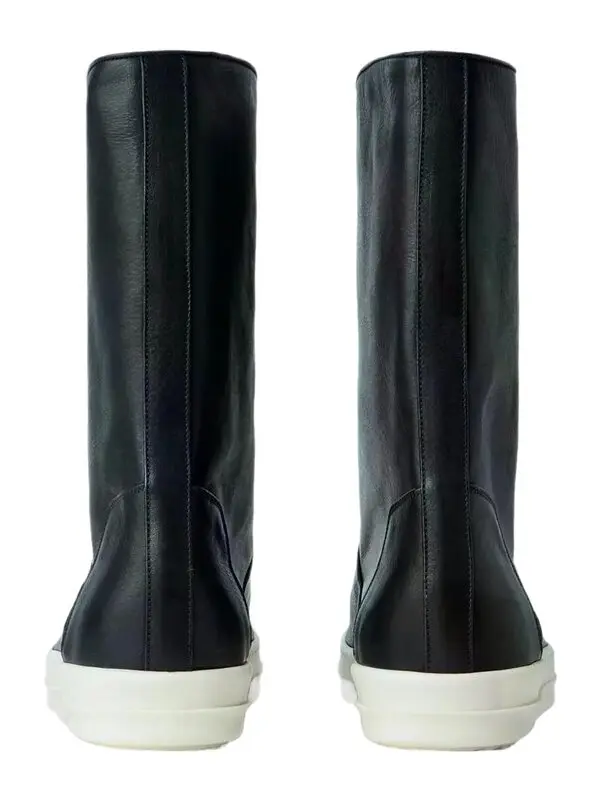 Rick Owens Sneakwaders Round-toe Boots - Black