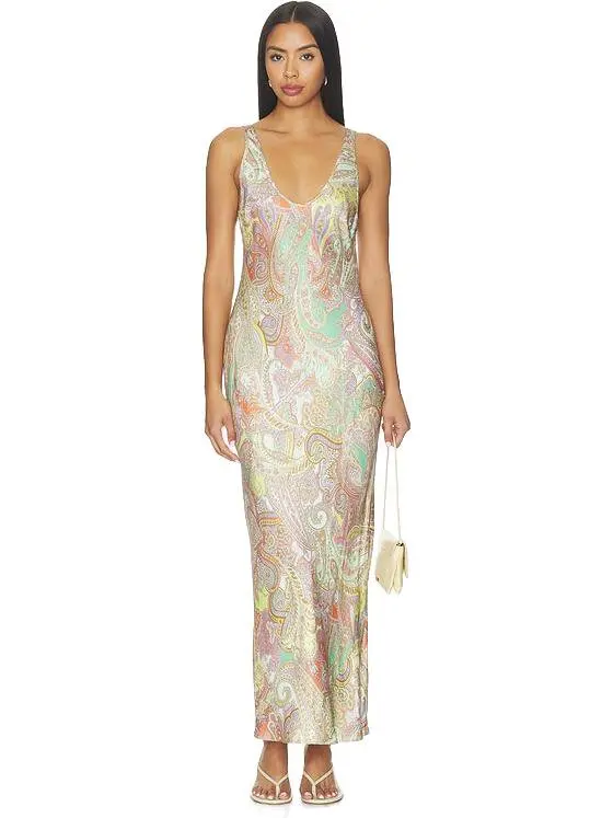 L'Agence Akiya Tank Dress In . Also - Multi