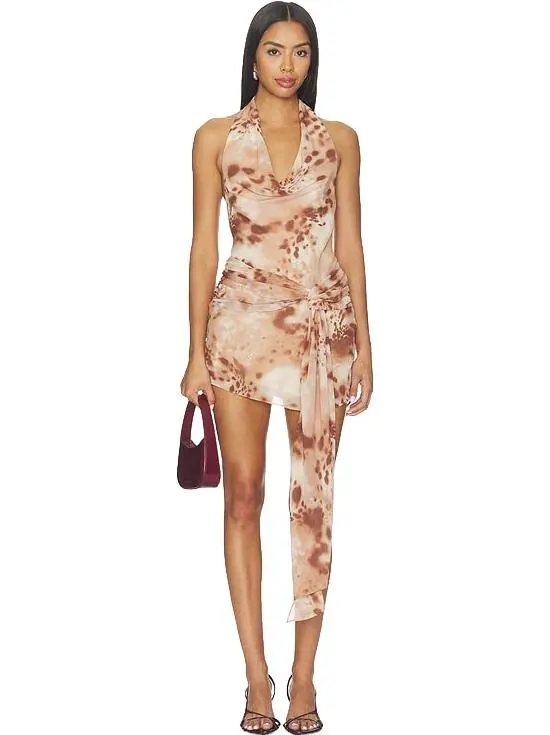 LOVERS AND FRIENDS Amber Mini Dress In . Also - Multi