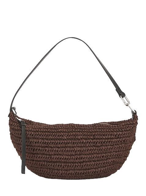 ALLSAINTS Luna Micro Paper Bag - Brown