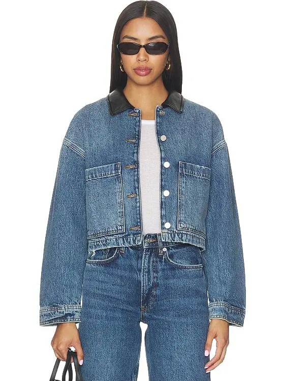 ANINE BING Yuma Jacket In . Also - Blue