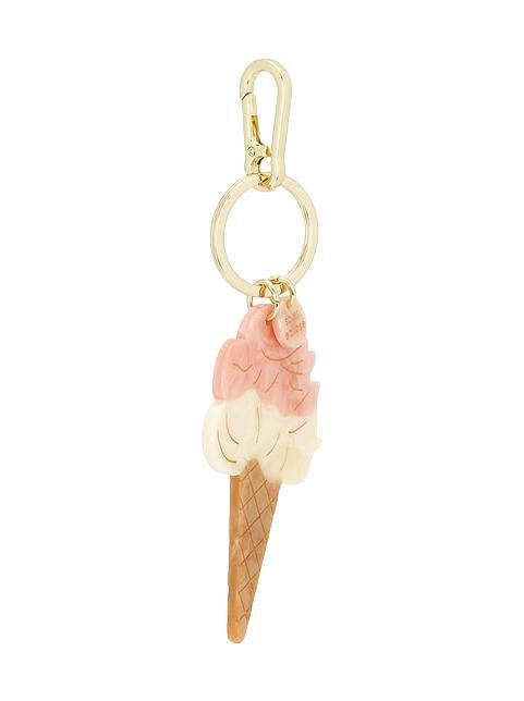 SOLAR ECLIPSE Hand-painted Gelato Bag Charm + Keychain - Multi