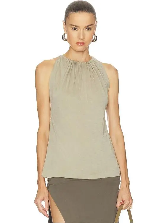 GEEL Perla Top In . Also - Olive