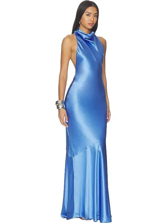 Retrofete Idonie Dress In . Also - Blue