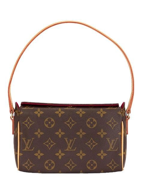 FWRD RENEW Louis Vuitton Monogram Recital Shoulder Bag - Brown