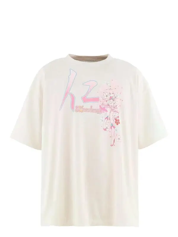 TAKASHI MURAKAMI X Yuta Hosokawa Mononoke Made Graphic-print T-shirt - Neutrals