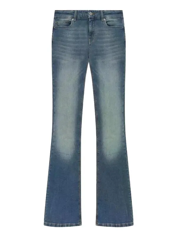 Zadig&Voltaire Eclipse Whiskered-effect Jeans - Blue