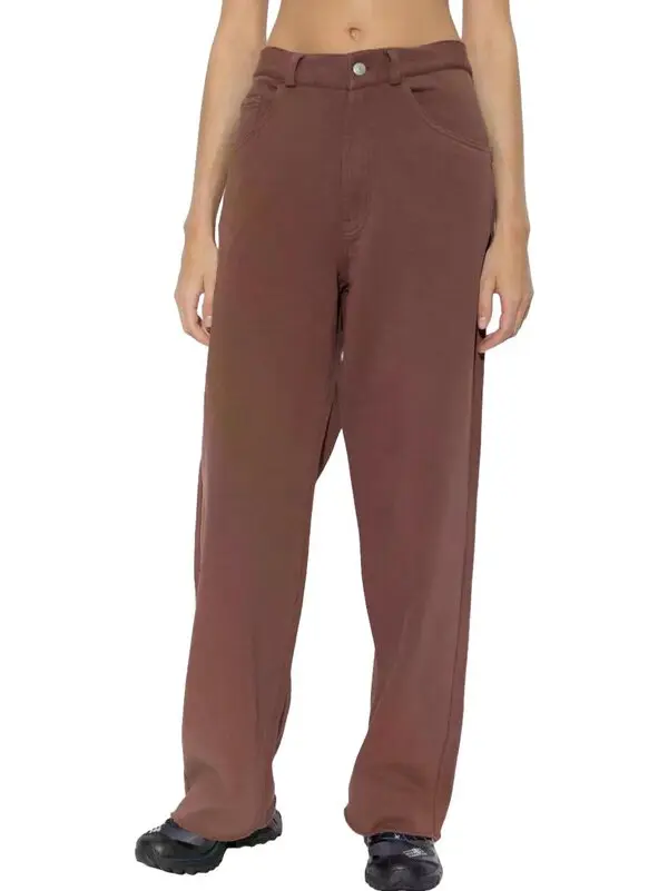 MAISON MARGIELA Belt-loop Pocket Trousers - Brown