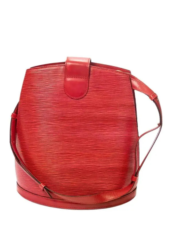 LOUIS VUITTON 1994 Cluny Epi~leather Shoulder Bag - Red