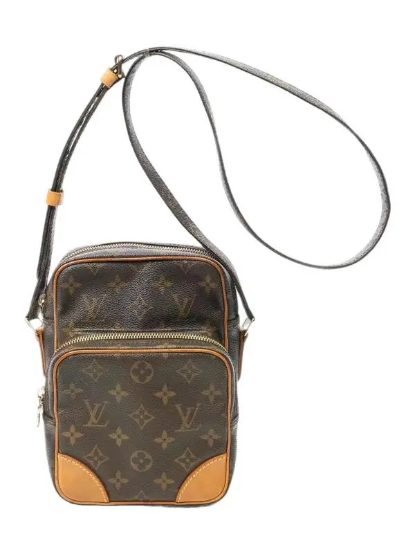 LOUIS VUITTON 2000 Pm Amazone Monogram Crossbody Bag - Brown