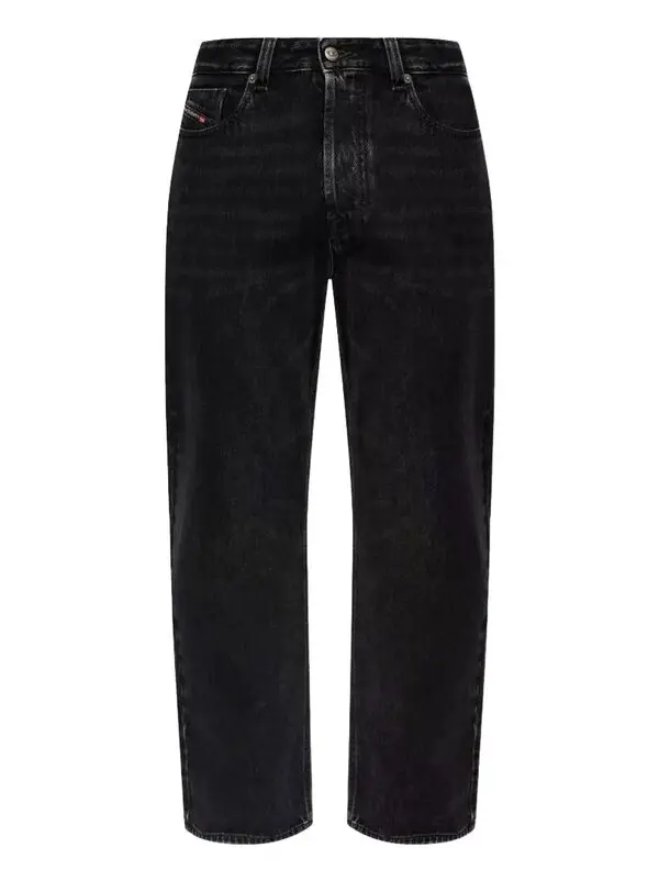 DIESEL® 1980 D-eeper Straight-leg Jeans - Black