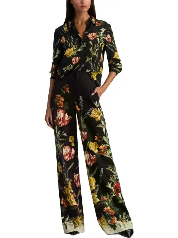 Alice + Olivia Dylan Trousers - Black