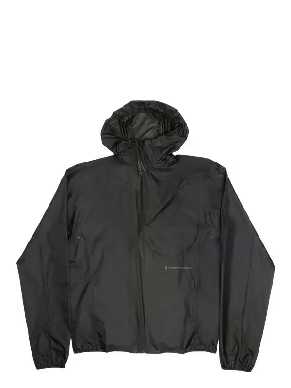 On X Paf Zero Hooded Jacket - Black