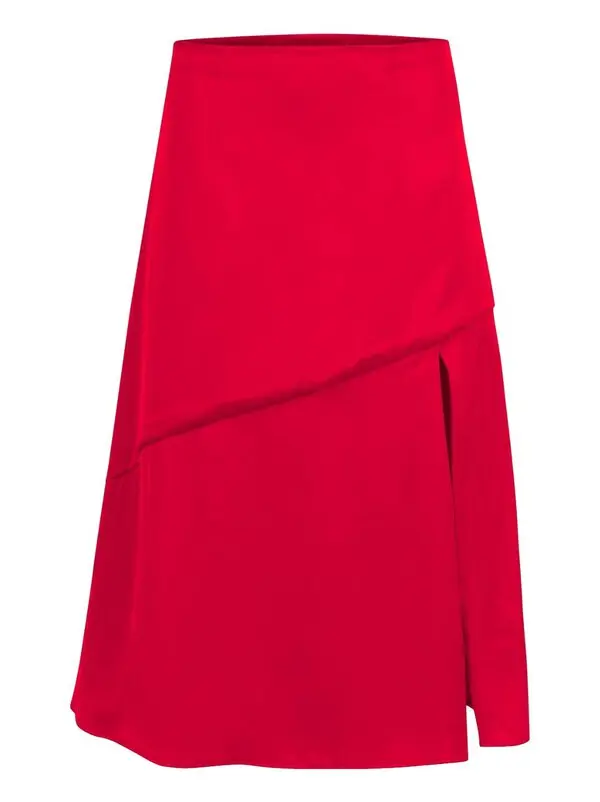 MARY DICKOW Alma Skirt - Red