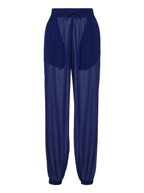Christopher Esber Bennett Silk Balloon Pants - Blue
