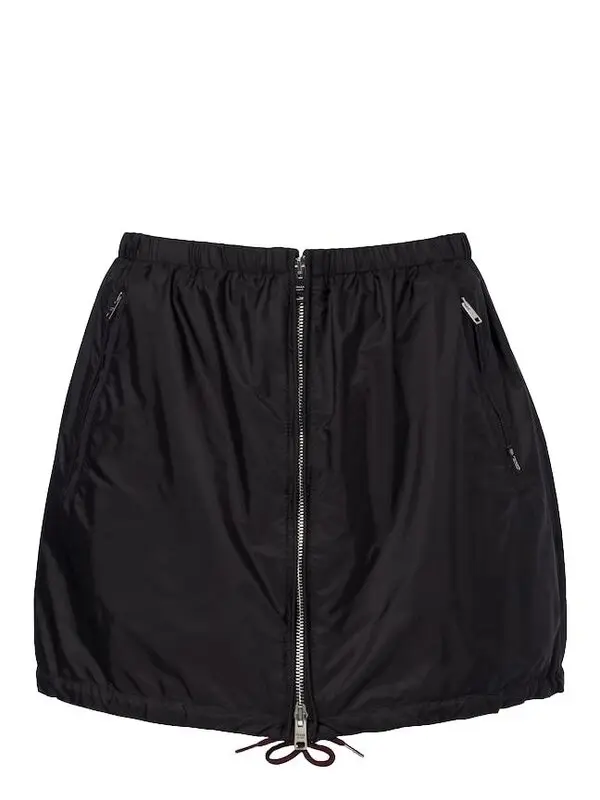 Prada Re-nylon Miniskirt - Black