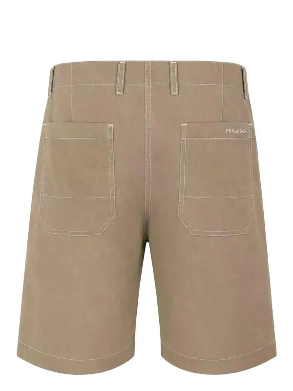 Paul Smith Patch-pocket Shorts - Neutrals