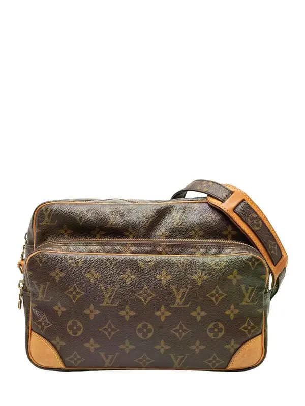 LOUIS VUITTON 2001 Monogram Nil Crossbody Bag - Brown