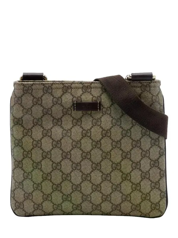 Gucci 2016-2026 Gg Supreme Crossbody Bag - Neutrals