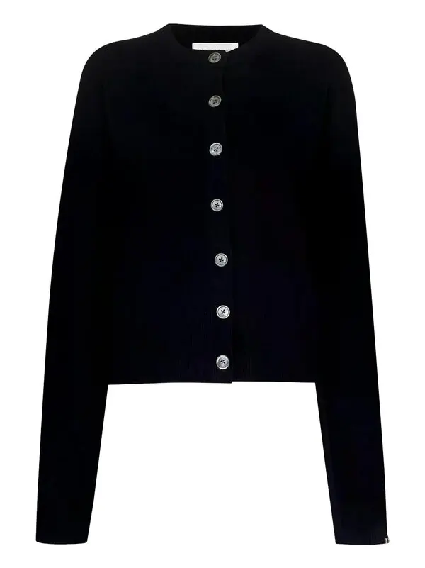 Extreme Cashmere Button-up Cashmere-blend Cardigan - Blue