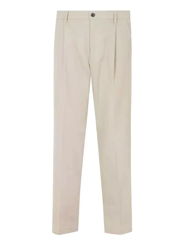 DEPARTMENT 5 Pleated Straight-leg Trousers - Neutrals