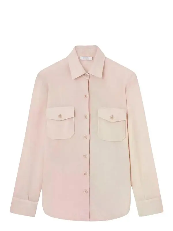 Fedeli Corviglia Pocket Button Shirt Jacket - Neutrals