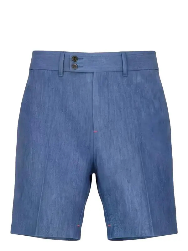 Isaia Tailored Shorts - Blue