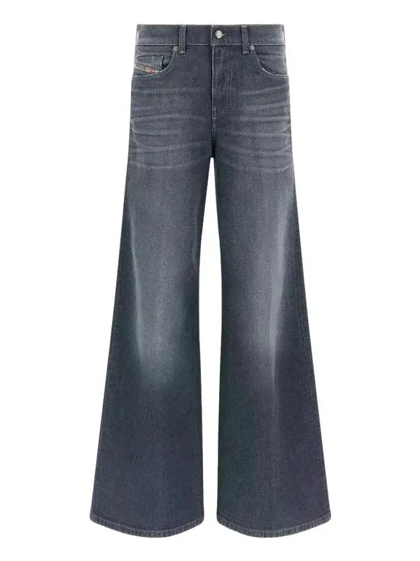 DIESEL® 1978 D-akemi Cotton Trousers - Blue