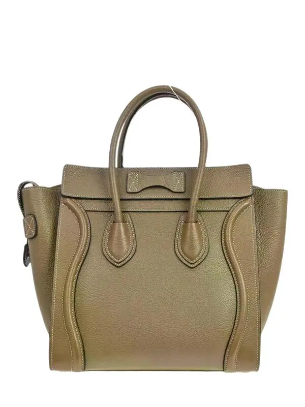 Celine 2022 Luggage Micro Tote Bag - Brown