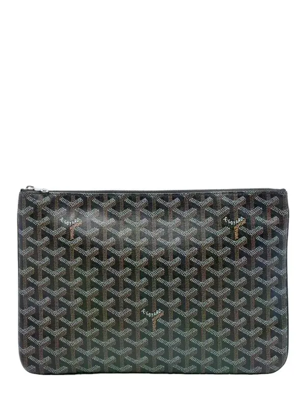 Goyard 2017 Goyardine Senat Mm Clutch Bag - Black