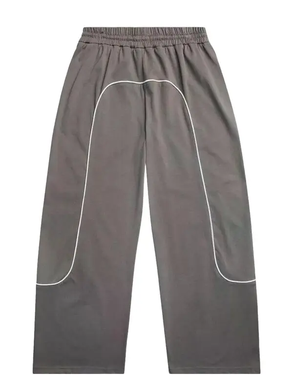 ALIS Yago Contrast-piping Track Pants - Grey