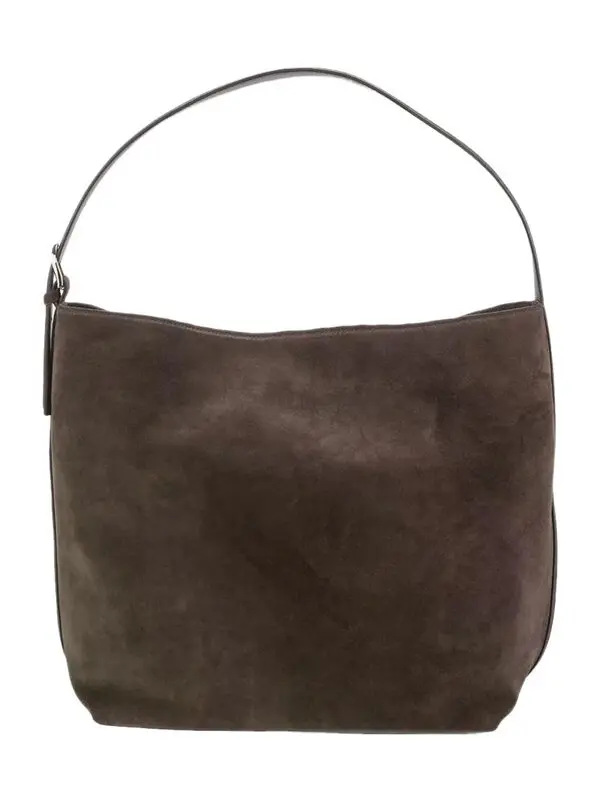 Liviana Conti Suede Shoulder Bag - Brown
