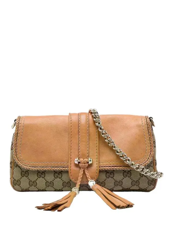 Gucci 2016-2026 Gg Canvas Marrakech Shoulder Bag - Neutrals