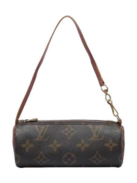 LOUIS VUITTON 1990-2010 Monogram Papillon Pochette Handbag - Brown